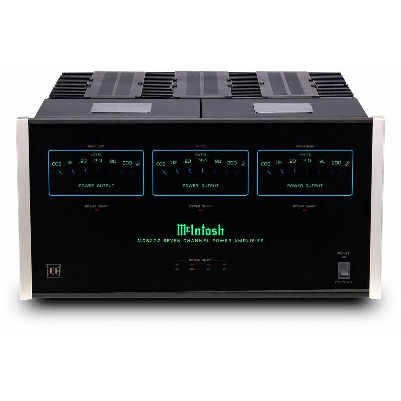 Wielokanałowy wzmacniacz mocy McIntosh MC8207 - planetadzwieku.com