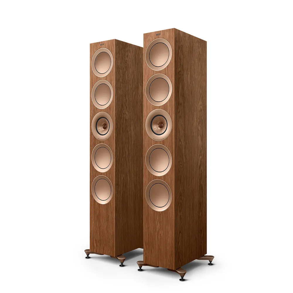 Kolumny podłogowe KEF R11 Meta (walnut) - planetadzwieku.com