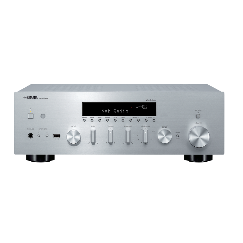 Yamaha MUSICCAST R-N600A (srebrny) - planetadzwieku.com